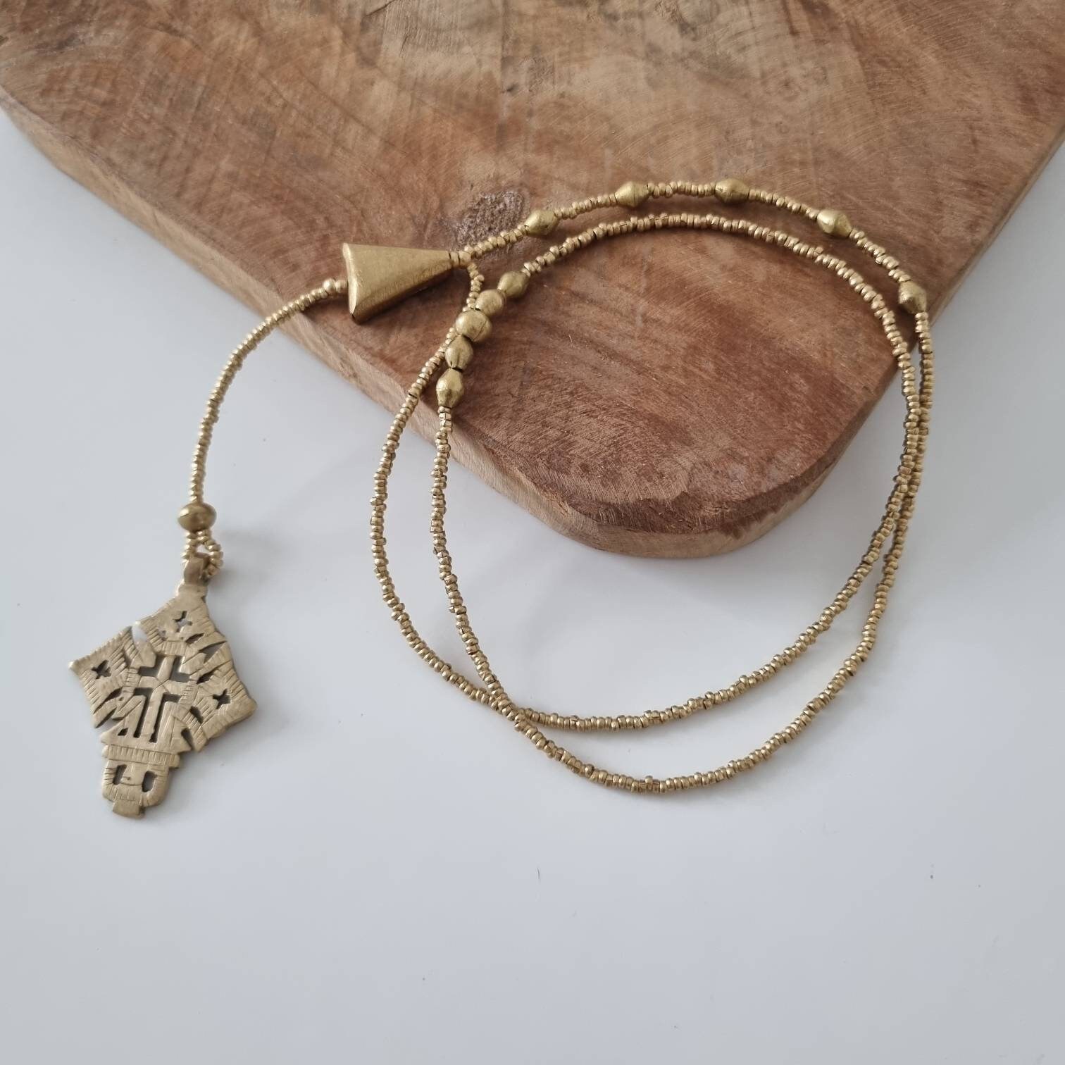 Ethiopian Coptic Cross Long Necklace Coptic Crosses Necklace - Etsy