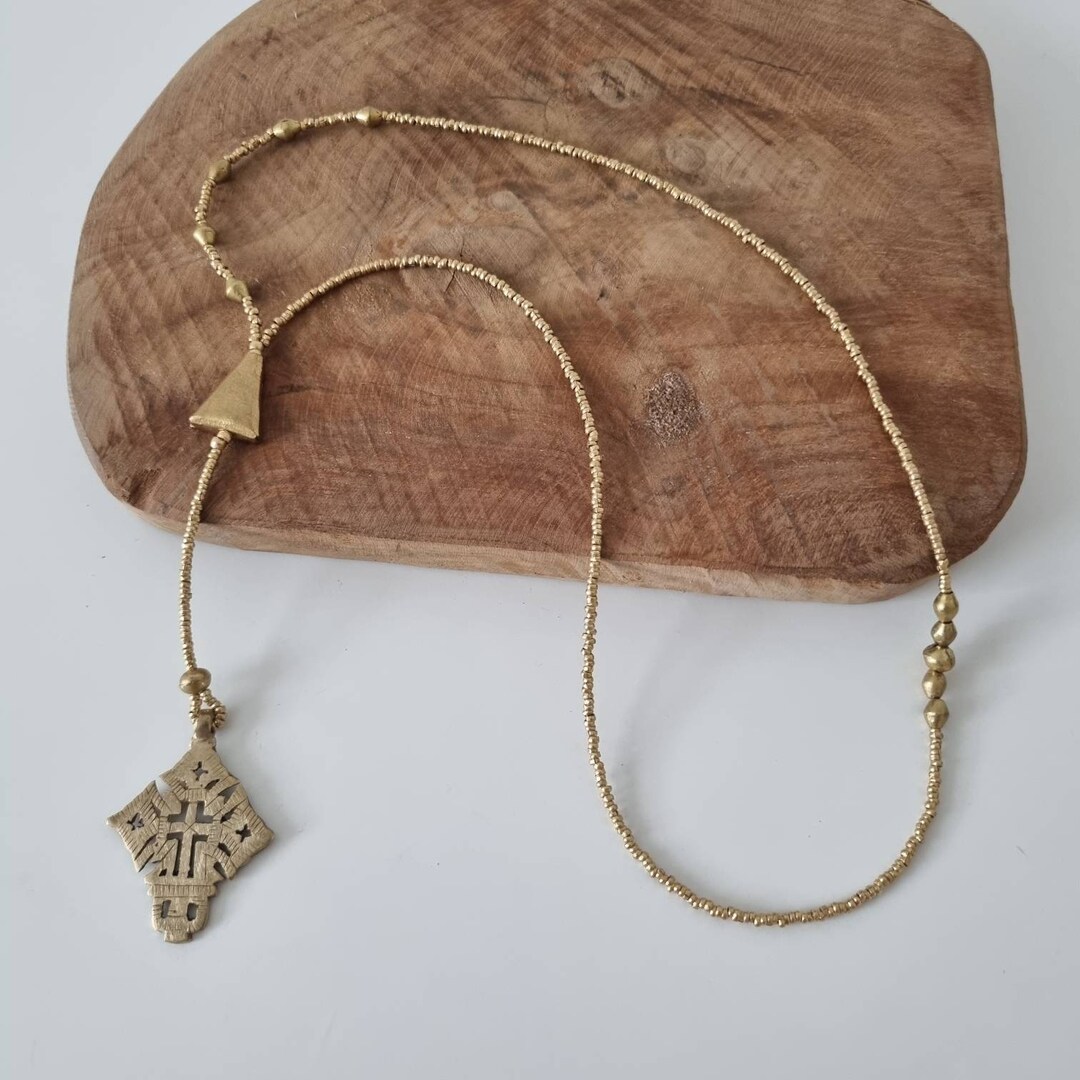 Ethiopian Coptic Cross Long Necklace Coptic Crosses Necklace - Etsy