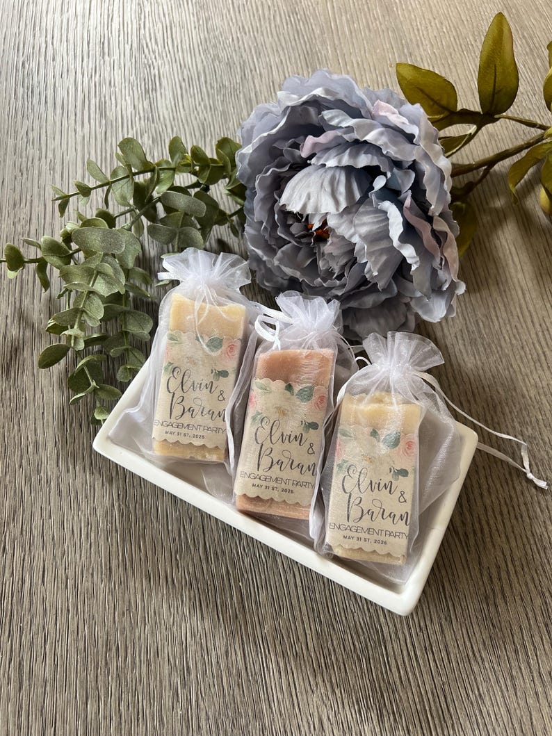 Artisan Soap Bars, Bridal & Baby Showers, Wedding Gift, Personalized ...