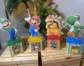 Mario Table Decor - Etsy