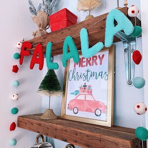 Fa La La Felt Banner - Etsy