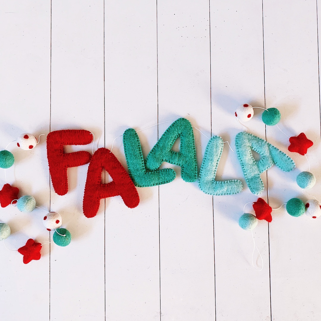 Fa La La Felt Banner - Etsy