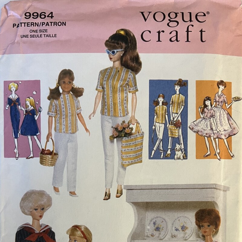 Vogue Barbie Pattern - Etsy