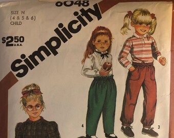 VTG 7789 Simplicity 1997. Daisy Kingdom. Girls' Dress & Pinafore and 17 ...