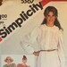 RARE VTG 5367 Simplicity (1981). Misses' Tunic or Mini-dress & Skirt ...