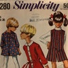 VTG 6079 Simplicity (1973). Jiffy. Simple-to-sew. Dress in Half Sizes ...