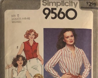 Plus Size Top Pants Skirt and Sash or Scarf Simplicity 3568 - Etsy