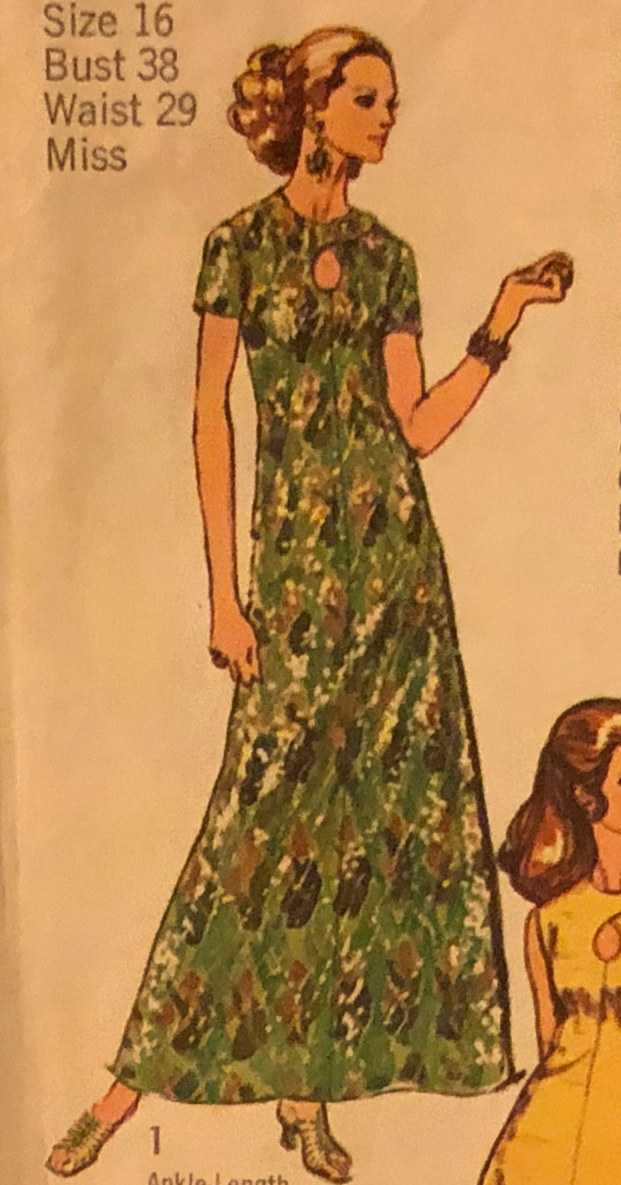 VTG 9014 Simplicity 1971. Designer Fashion. Misses' | Etsy