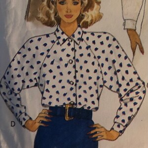 VTG 3029 Butterick (1988). Fast & Easy. Very Easy. Misses' Shirt. Size ...