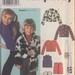 VTG 9420 Simplicity 2000. Child's & Girl's Jacket or Vest and Bag. Size ...