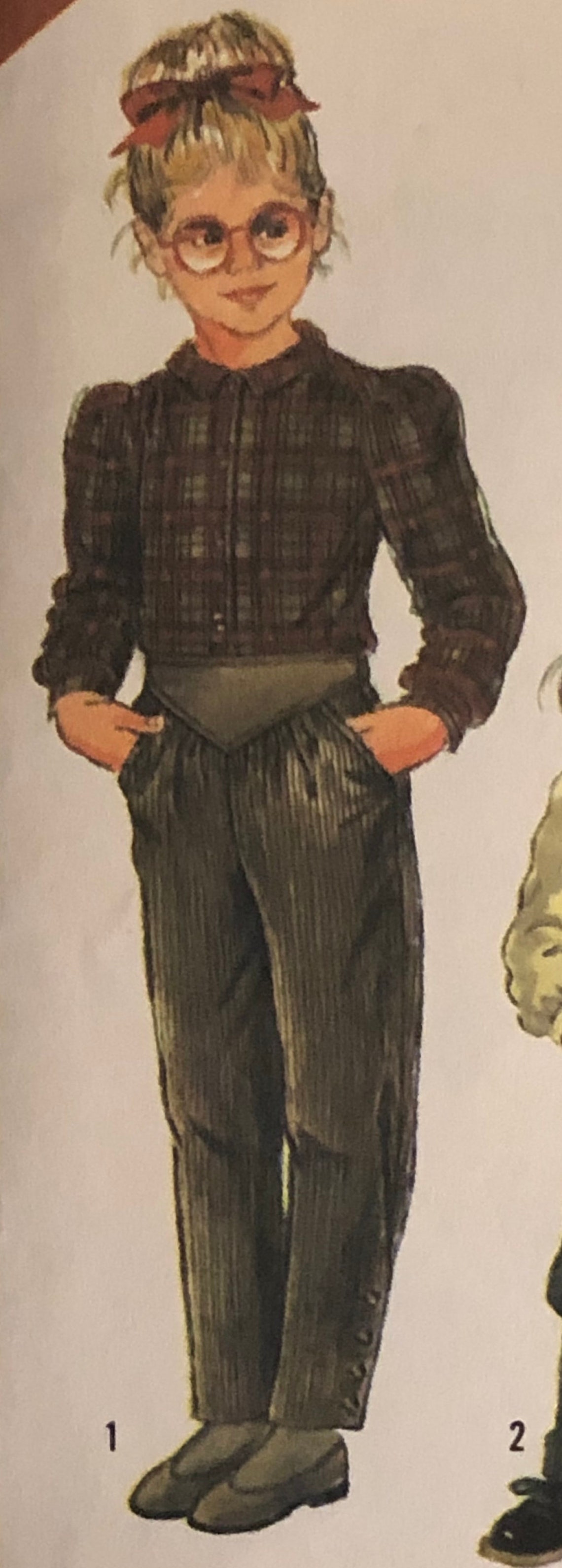 VTG 6048 Simplicity (1983). Child's Set of Fashion Pants. Size 4-5-6 ...
