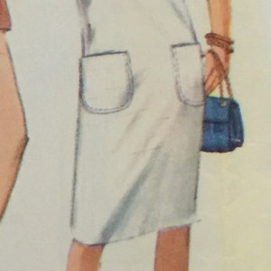 VTG 6307 Simplicity (1965). Misses' One Piece Dress. Size 14, Bust 34". Complete, Unused, Neatly ...