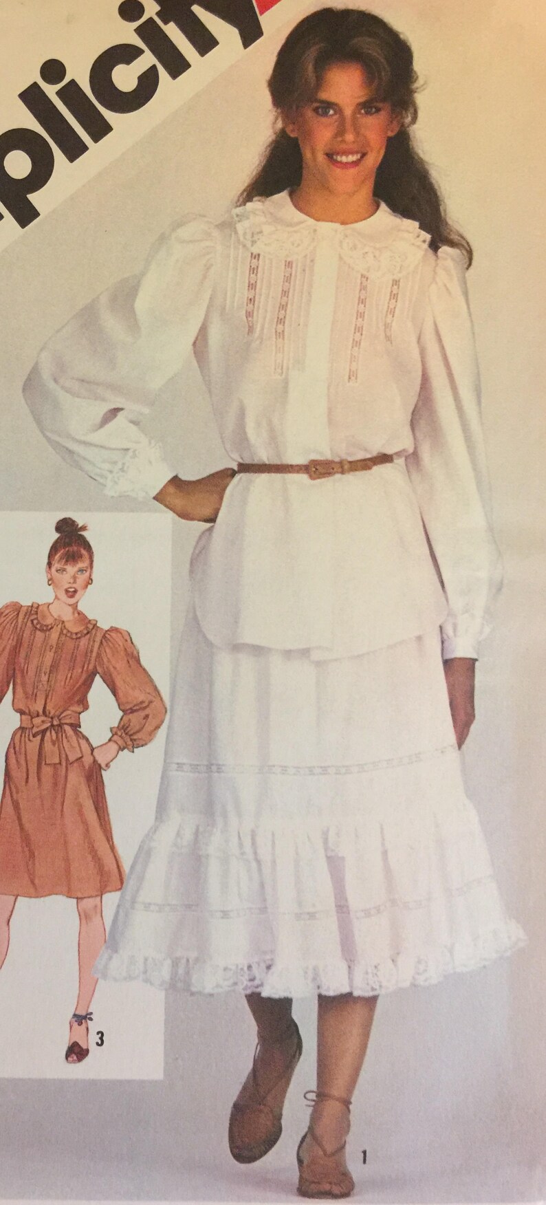 RARE VTG 5367 Simplicity 1981. Misses' Tunic or | Etsy