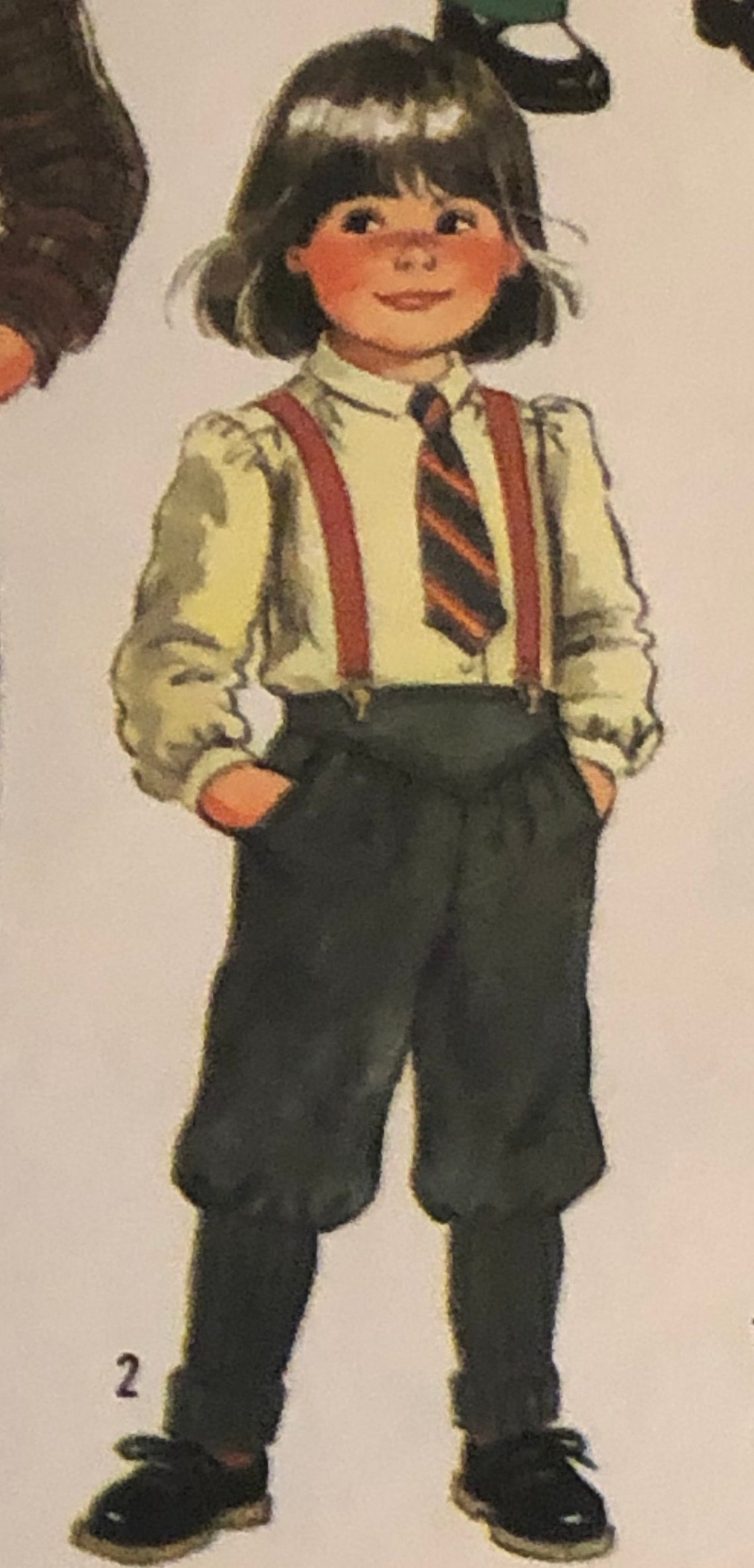 VTG 6048 Simplicity (1983). Child's Set of Fashion Pants. Size 4-5-6 ...