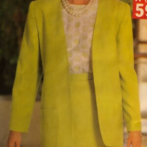 VTG 5967 Butterick 1992. See & Sew. Yes It's Easy. Misses' Jacket ...