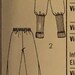 VTG 6048 Simplicity (1983). Child's Set of Fashion Pants. Size 4-5-6 ...