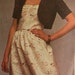 VTG 9569 Simplicity (1980). Misses' Strapless Dress and Bolero Jacket ...