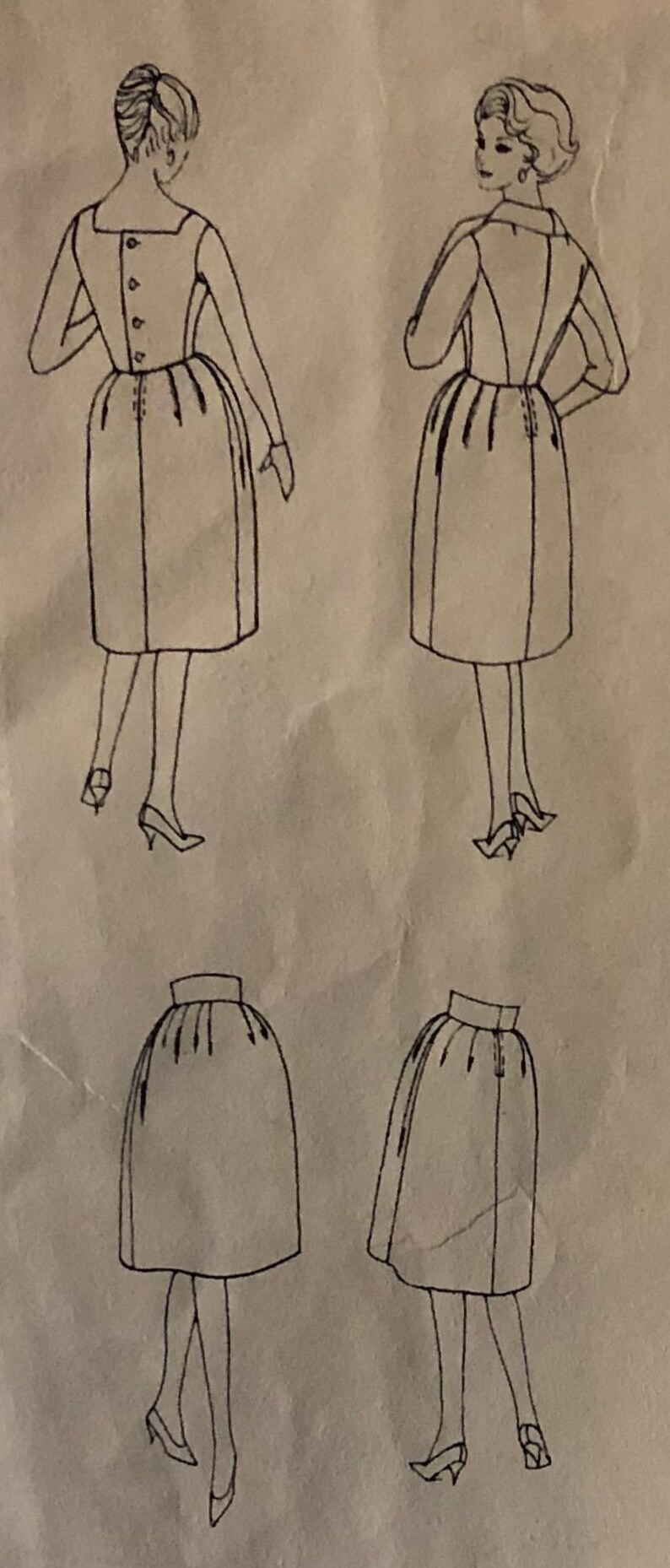 Rare VTG 1494 Vogue 1959. Vogue Paris Original by Patou. - Etsy
