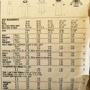 VTG 5330 Simplicity (1981). Misses' Nightgown, Robes, Bed Jacket. Size ...