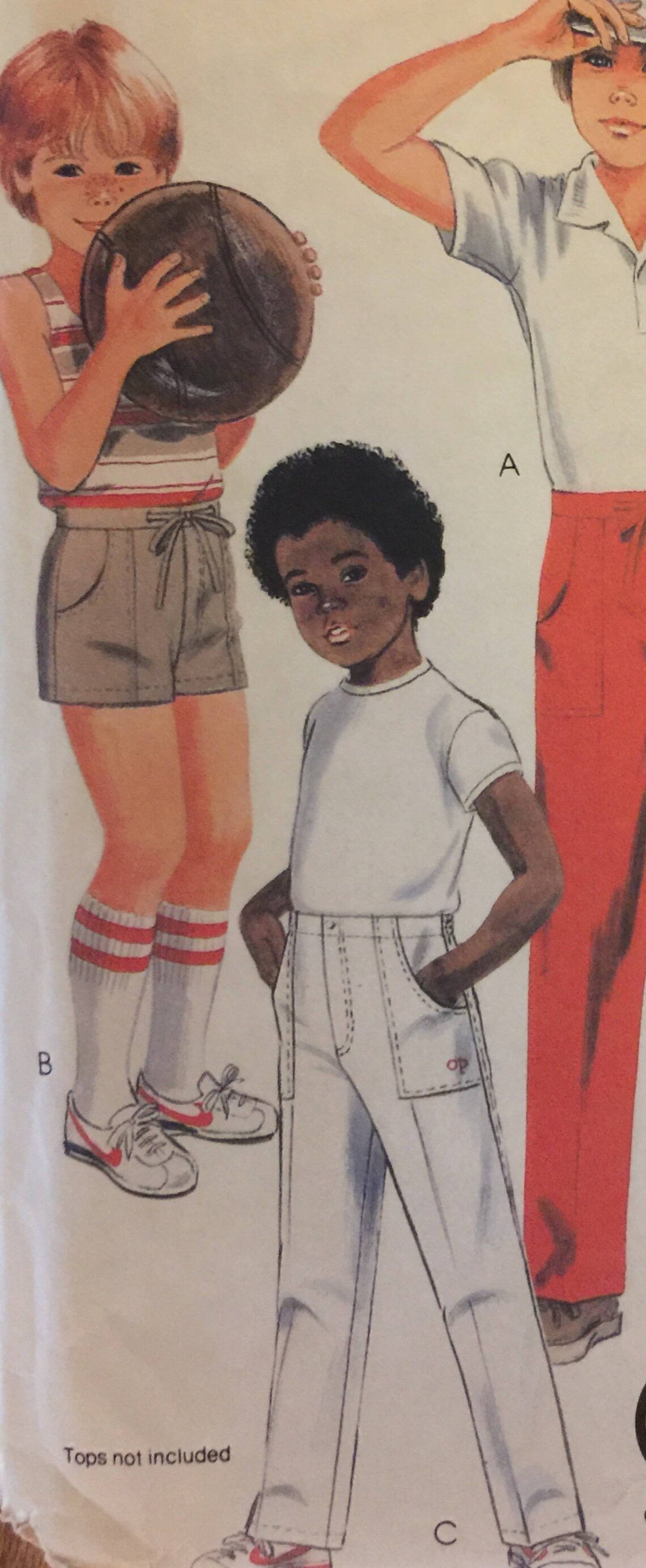 VTG 8632 Mccalls (1983). Boys' Pants or Shorts and Transfer. Size 10 ...