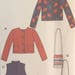 VTG 9420 Simplicity 2000. Child's & Girl's Jacket or Vest and Bag. Size ...