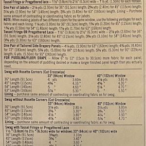 VTG 9105 Simplicity 1894. Easy Window Treatments. Complete, Unused, FF ...