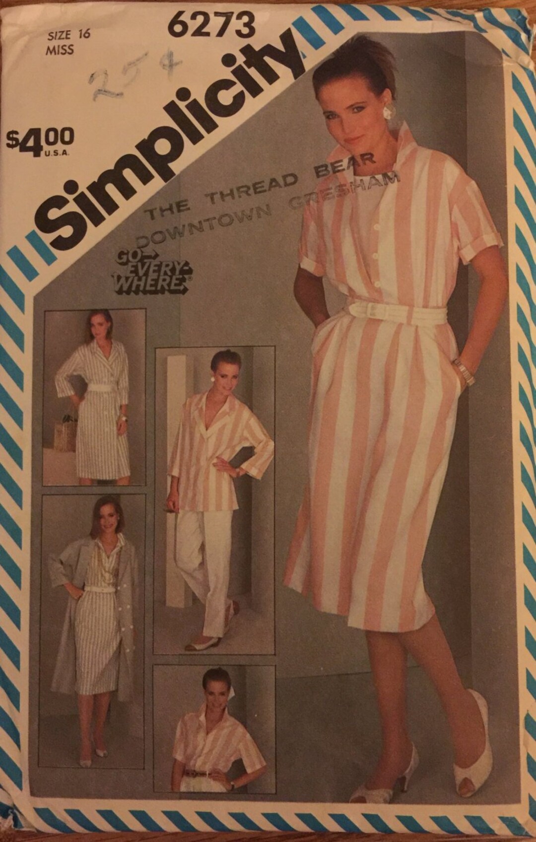 VTG 6273 Simplicity 1983. Go Everywhere. Pants, Skirt, Coat Dress ...