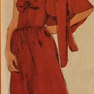 VTG 9569 Simplicity (1980). Misses' Strapless Dress and Bolero Jacket ...