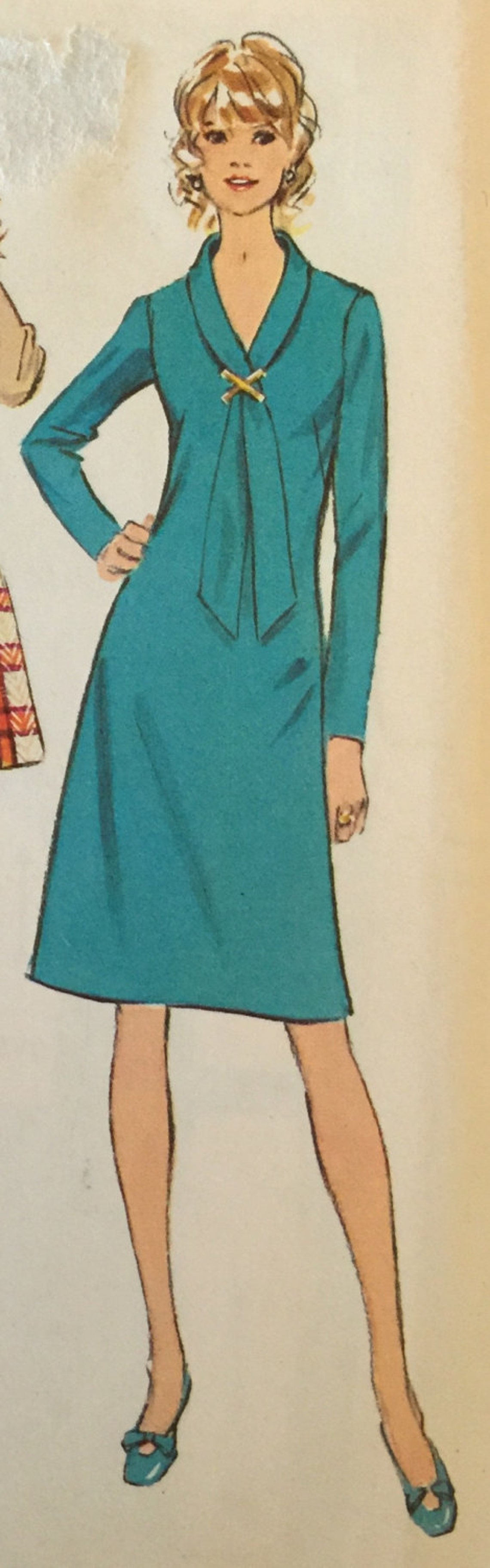 VTG 9621 Simplicity 1971. Misses' Dress or Tunic Vest & - Etsy