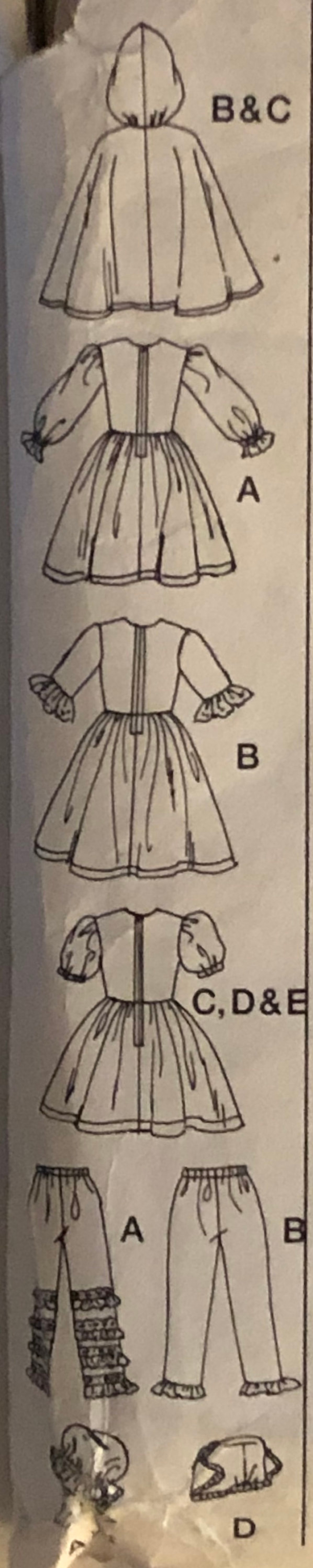 VTG 8234 Simplicity 1998. Simplicity Costumes. Girl's | Etsy