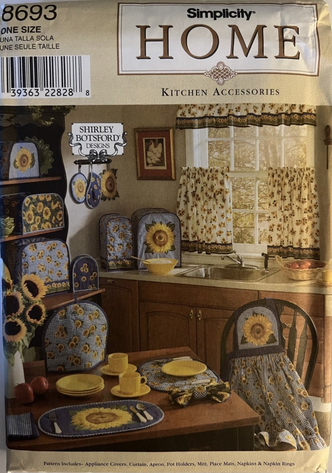 VTG 8693 Simplicity (1999). Simplicity Home. Shirley Botsford Designs ...