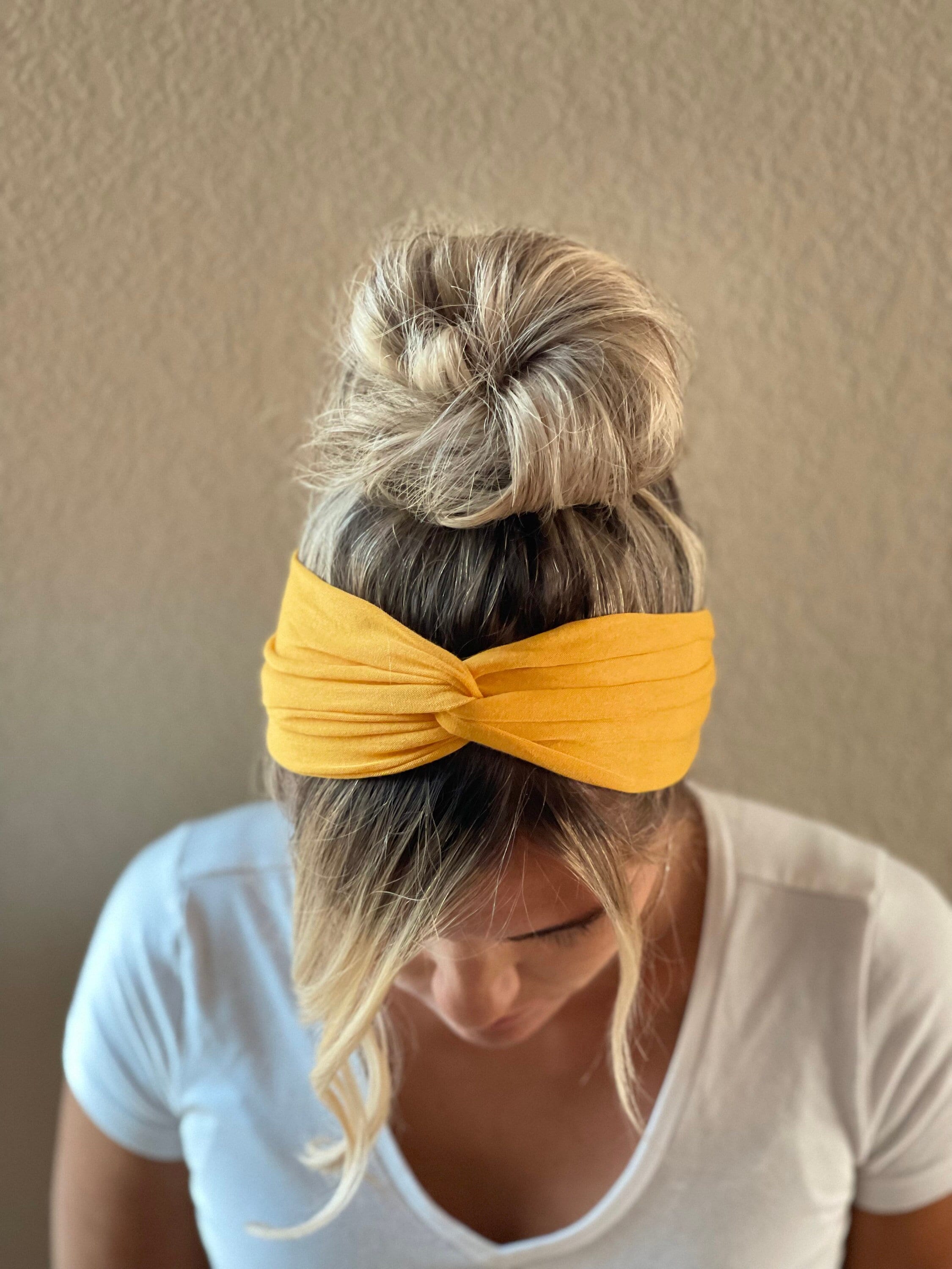 Adult Chunky Twist Headband, Adult Soft and Stretchy Turban Headband ...