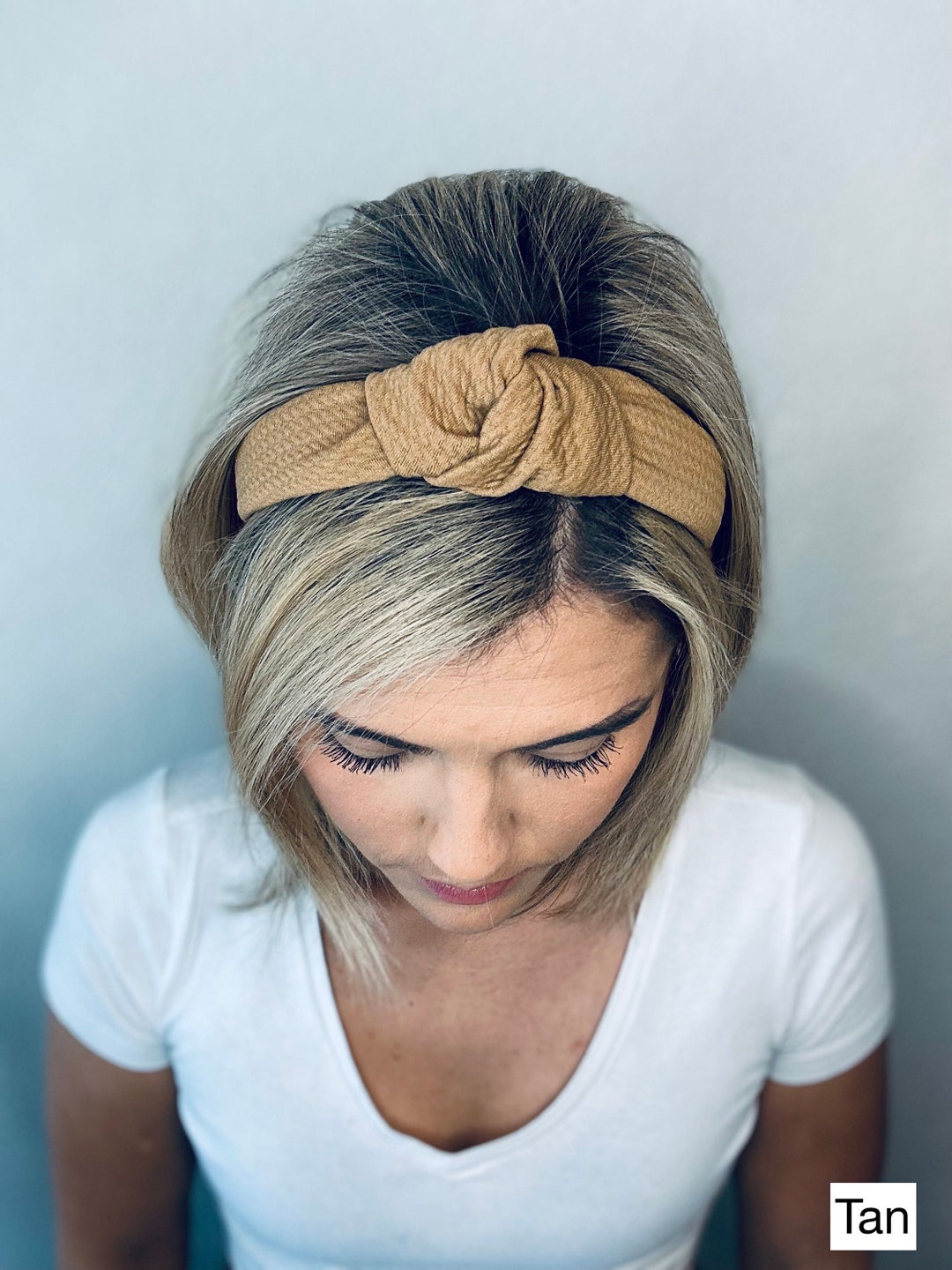 Solid Color Knotted Headbands, Hard Knot Headbands, Knotted Headband ...