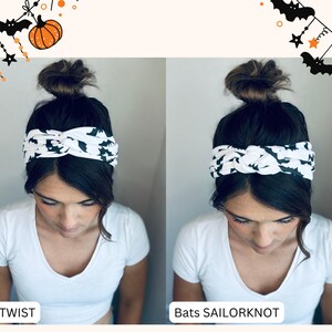 Halloween Candy Corn Chunky Sailor Knot Headband, Adult Soft and ...