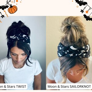 Halloween Candy Corn Chunky Split Turban Knot Headband, Adult Soft and ...