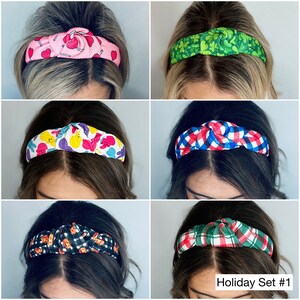 Holiday Knotted Headbands, Christmas Headbands, Easter Hard Knot ...