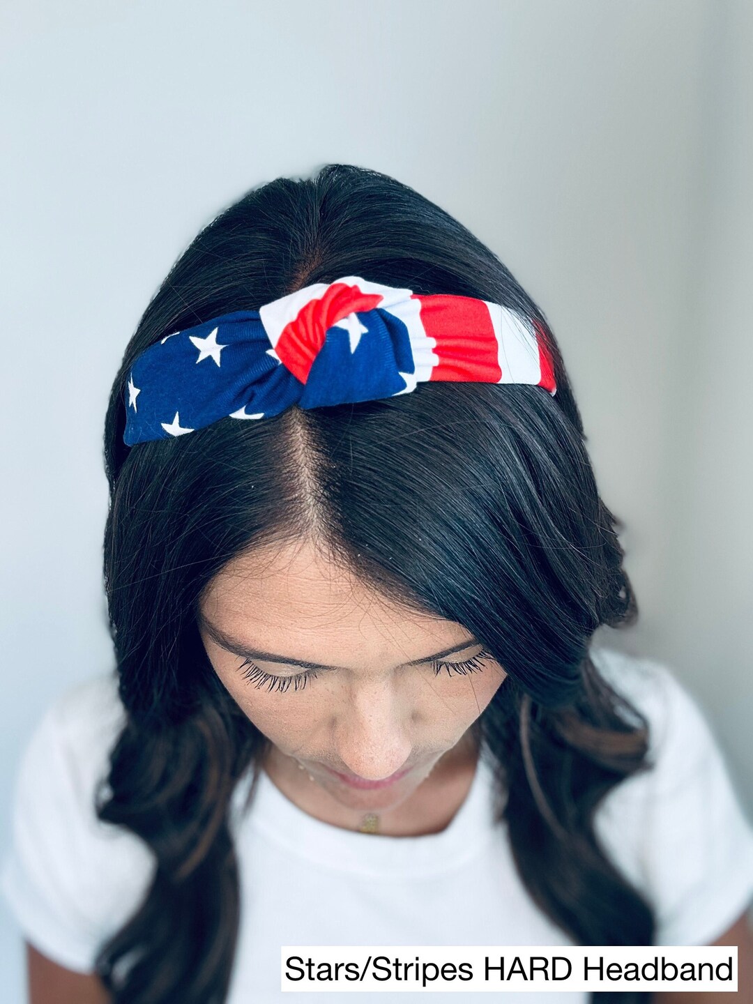 4th of July Knotted Headbands, Memorial Day Headbands, Stars Hard Knot ...