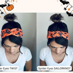 Halloween Candy Corn Chunky Split Turban Knot Headband, Adult Soft and ...
