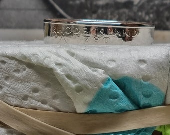 Rhode Island State Quarter Coin Ring - Etsy