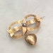 Antique Pearl Bow Swagged Heart Gold Brooch 15ct - Etsy