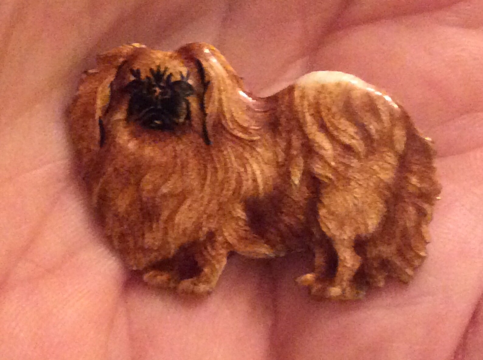 Vintage Kenart Silver Enamel Pekingese Dog Brooch - Etsy