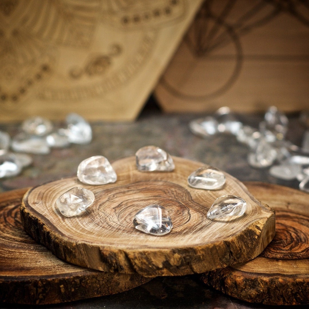 Six (6) Clear Quartz Crystals for Grids | Crystal Sets for Grids ...