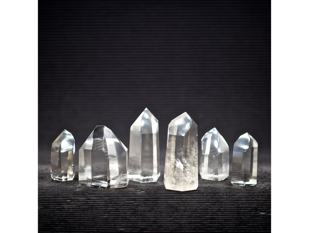 Clear Quartz Crystal Standing Points | Video Listing - Choose Your ...