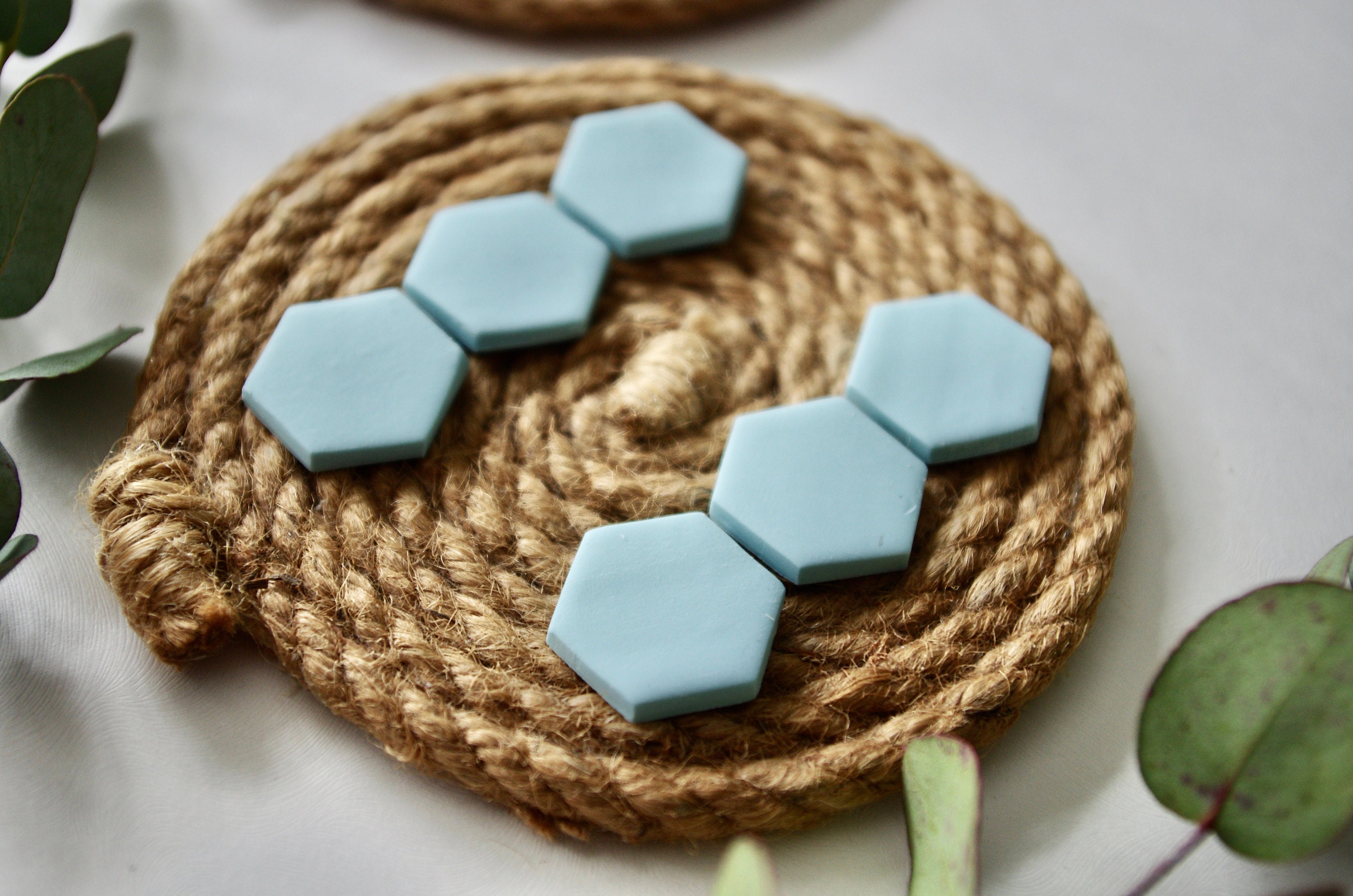 Mini magnet set small hexagon magnets | Etsy