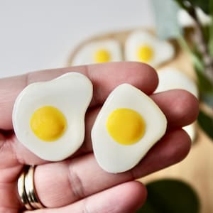 Fried Egg Magnet Set, Egg Magnets - Etsy