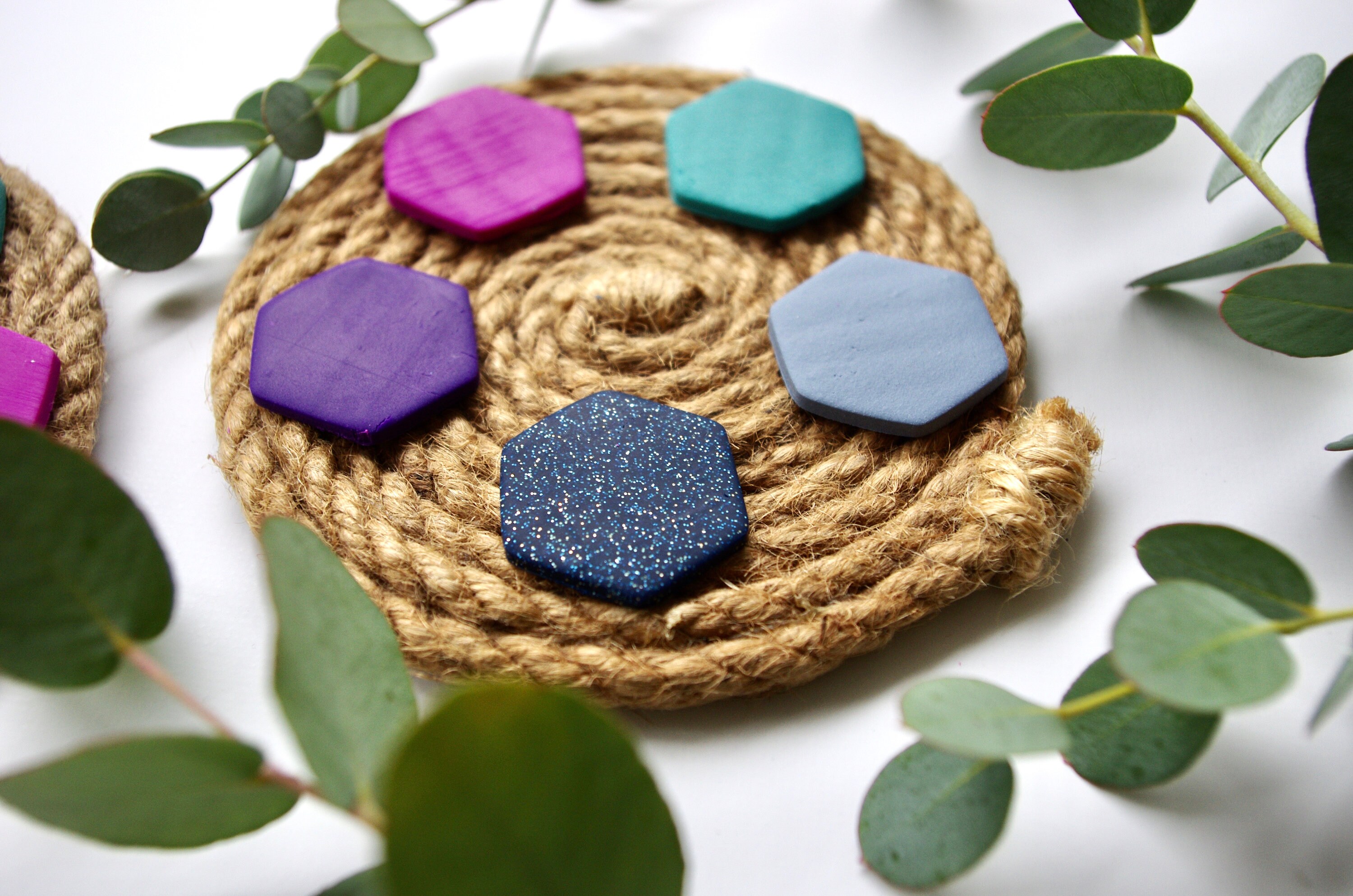 Hexagon Fridge Magnets Contemporary Magnets - Etsy UK