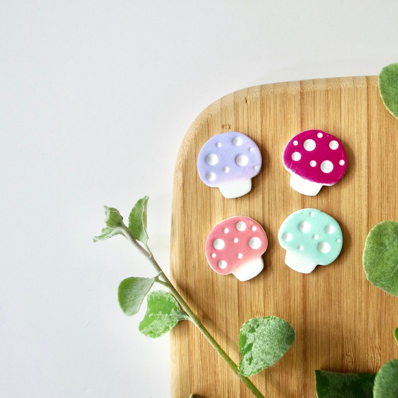 Mushroom Fridge Magnet Set - Etsy UK