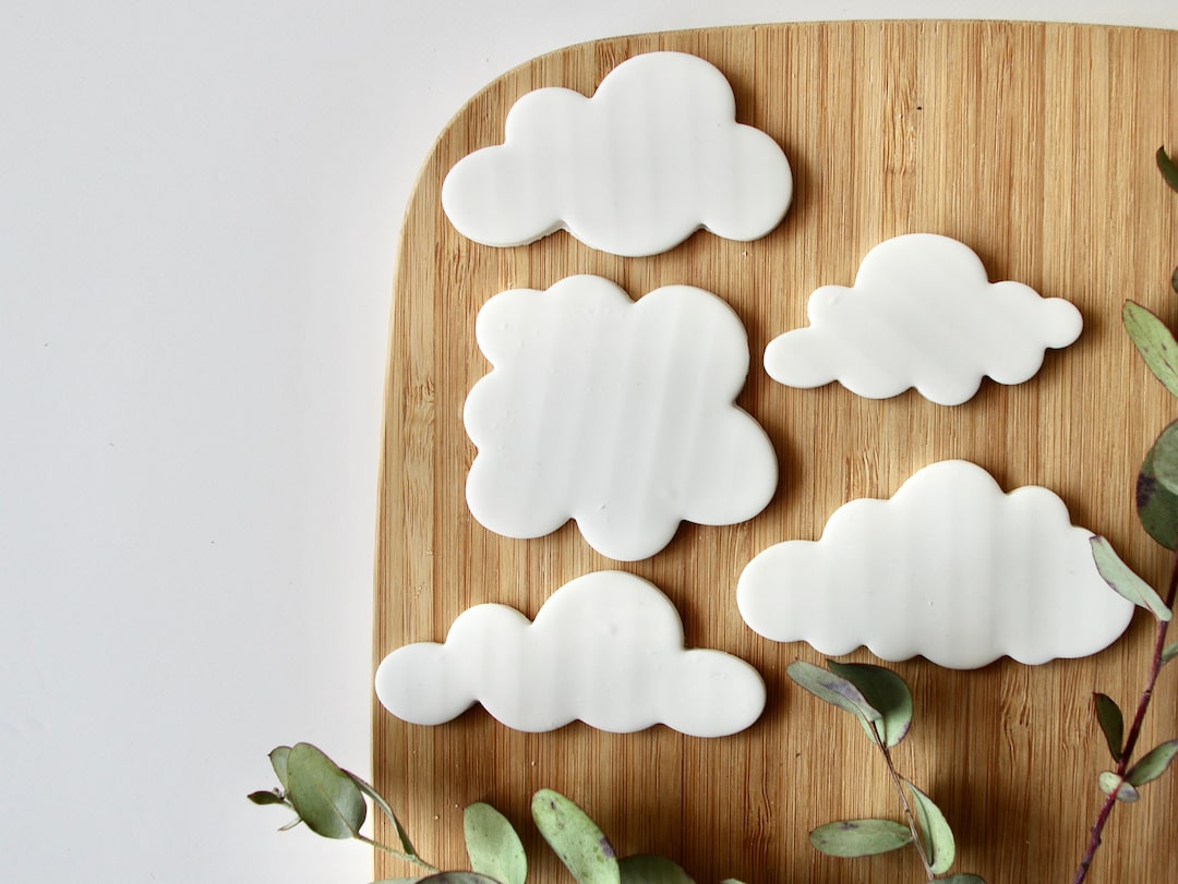Cloud Magnet, Magnet Set, White Clouds - Etsy