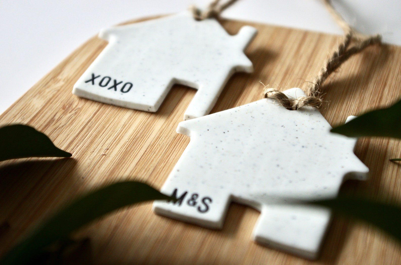 Small house tag new home gift personalised house tag custom | Etsy