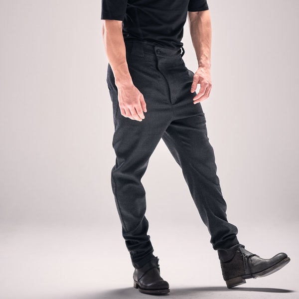 Mens Asymmetrical Pants - Etsy